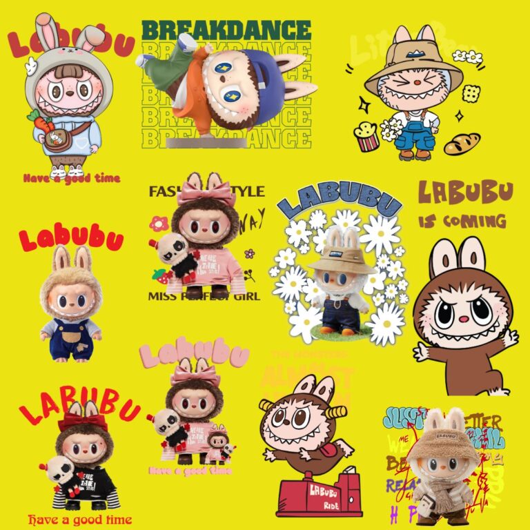 Labubu Vector Free - Tải File Labubu Vector Miễn Phí Mới Nhất