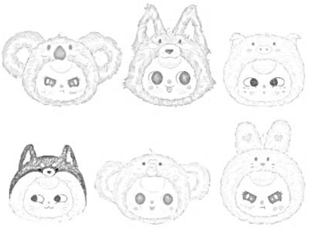 TRANH TÔ MÀU BABY THREE - TẢI TRANH TÔ MÀU BABY THREE MIỄN PHÍ
